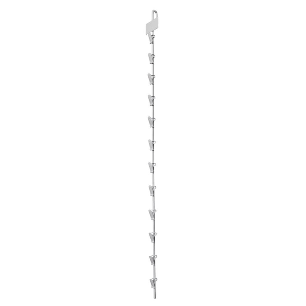 Heavy Duty Metal Clip Strip w/12 Clips | EML Express